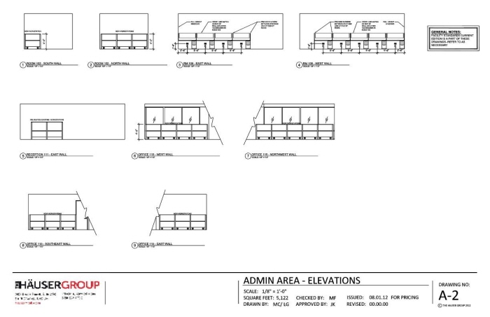 THG Design Development Drawing Set - Sample 2 by Mary Cokaric at ...
