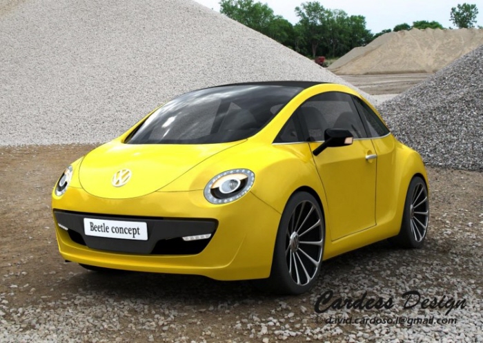 VW Beetle concept by David Cardoso L. at Coroflot.com