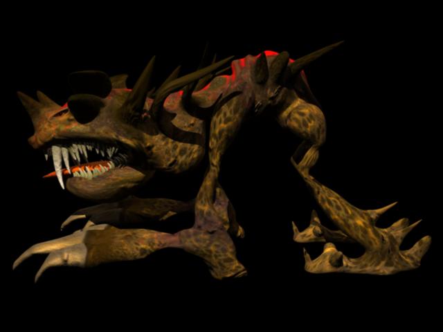 Risourous Monster --- 3D Animation Art by Elvis Ngeow Yun Sin at ...