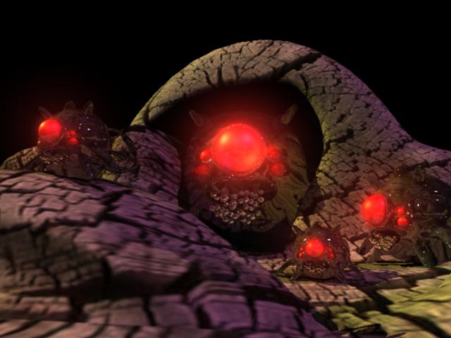 Slippy Alien Creature --- 3D Animation Art by Elvis Ngeow Yun Sin at ...