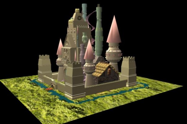 Castle --- 3D Animation Art by Elvis Ngeow Yun Sin at Coroflot.com