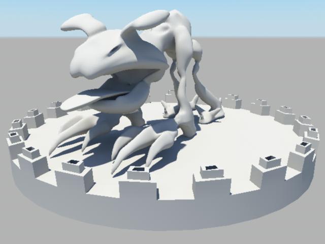 Models --- Risourous Monster --- 3D Animation Art by Elvis Ngeow Yun ...