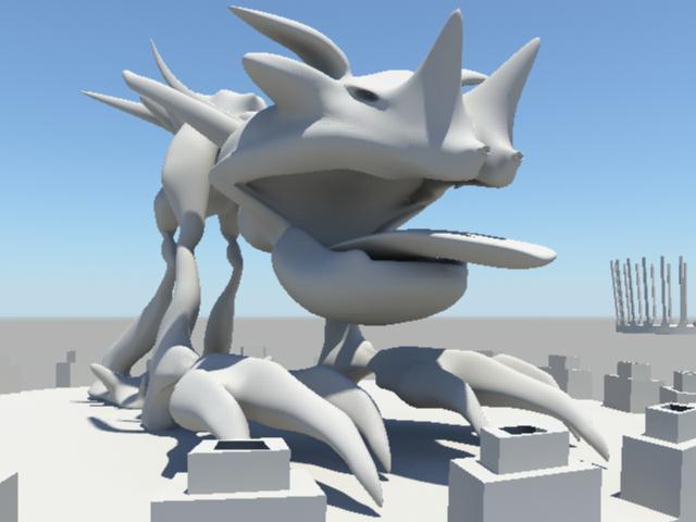Models --- Risourous Monster --- 3D Animation Art by Elvis Ngeow Yun ...