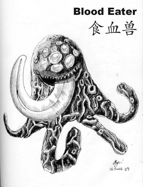 Monster Art by Elvis Ngeow Yun Sin at Coroflot.com