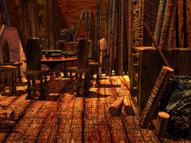Stone Age House --- 3D Animation Art by Elvis Ngeow Yun Sin at Coroflot.com