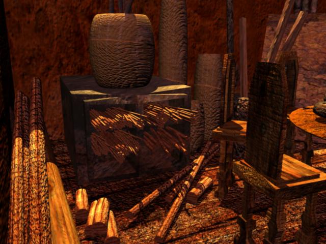 Stone Age House --- 3D Animation Art by Elvis Ngeow Yun Sin at Coroflot.com