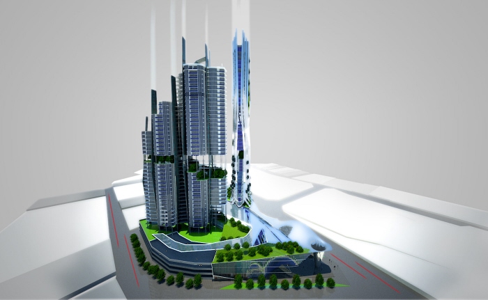 johor tower concept by m. taufiq zulkifli at Coroflot.com