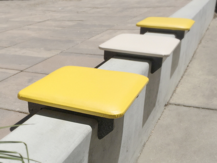 Wall Cap Modular Seating by Andrew Templeman at Coroflot.com