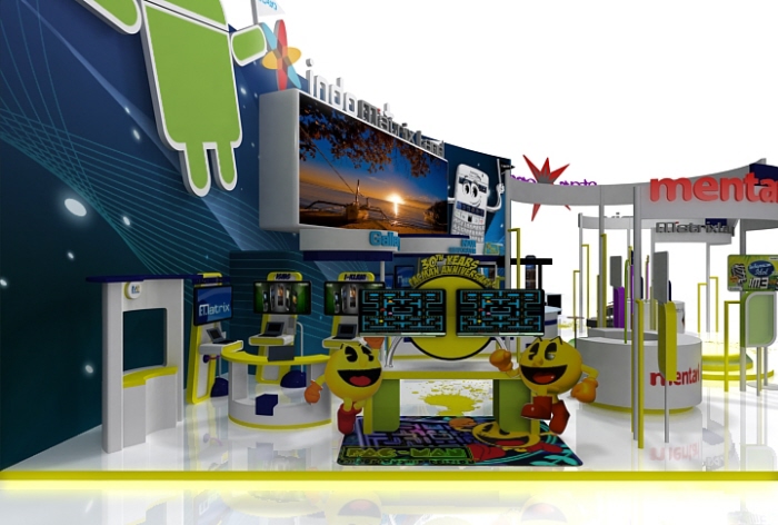 Indosat Second Booth ICS 2010 by erlangga anugrah at Coroflot.com