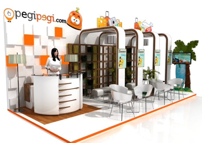 Booth Pegi-pegi.com by erlangga anugrah at Coroflot.com