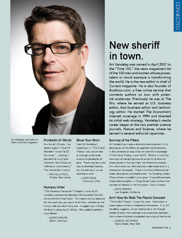 Current Magazine by Jeremy Beck at Coroflot.com