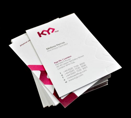 Logo rebrand with stationery by Kelly Maguire at Coroflot.com