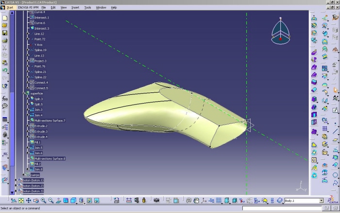 catia modeling surfaces by Miguel Torregrosa Mira at Coroflot.com