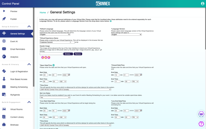 6Connex Control Panel UX and Design Update by Megan Green at Coroflot.com