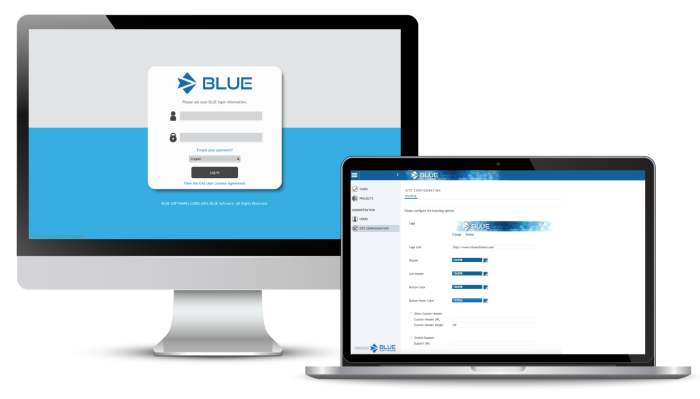 BLUE Software User Interface Design by Megan Green at Coroflot.com