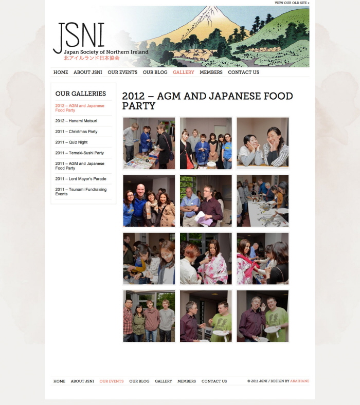 Japan Society of Northern Ireland by Karen Murray at Coroflot.com