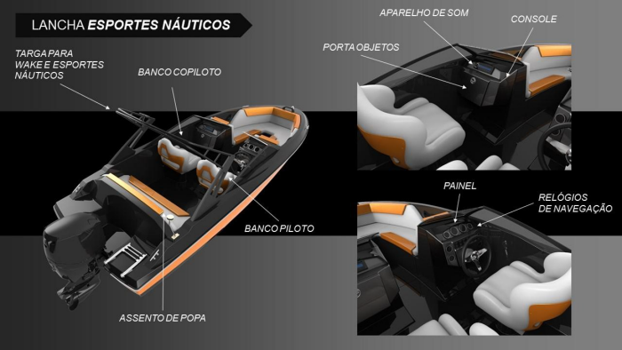 LANCHA MODULAR 16FT (16 PÉS) - MODULAR BOAT 16FT by Marco Aurélio ...