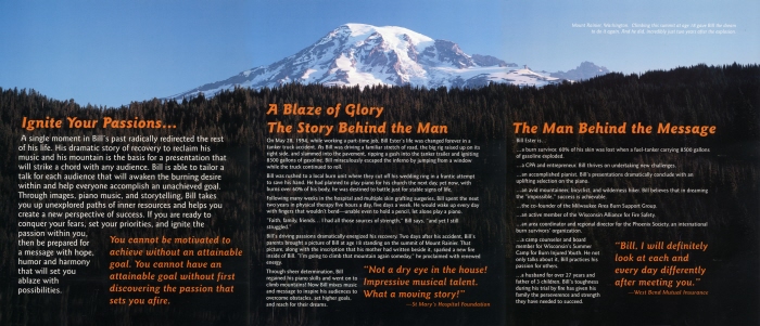 An upload by Jonathan Blocher on Coroflot: to the project Brochure design