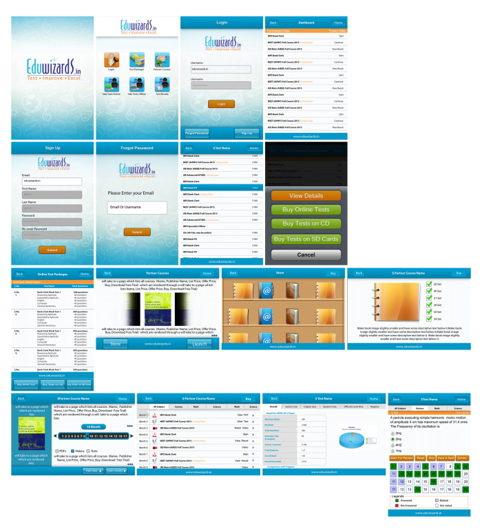 An upload by Ajay kumar on Coroflot: to the project GUI Application