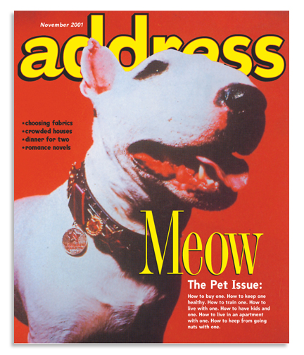 Address magazine by Matt Strelecki at Coroflot.com