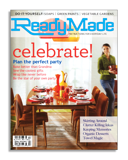 ReadyMade Magazine Redesign by Matt Strelecki at Coroflot.com