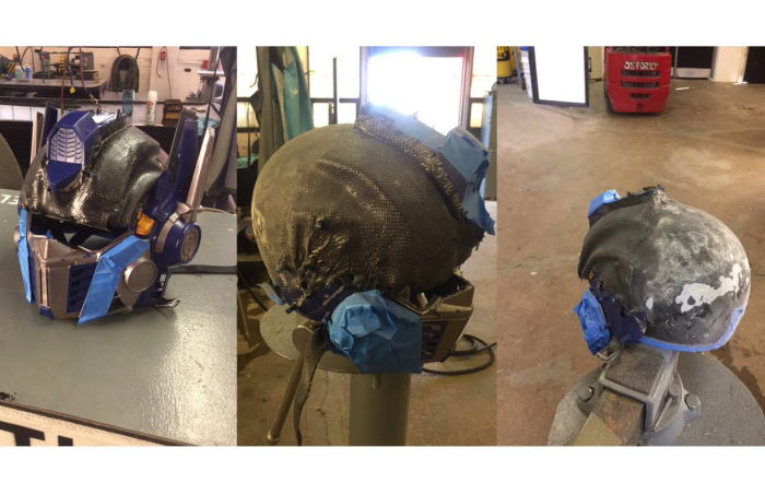 Spec Work: Optimus Prime Motorcycle Helmets by Krim Berri at Coroflot.com