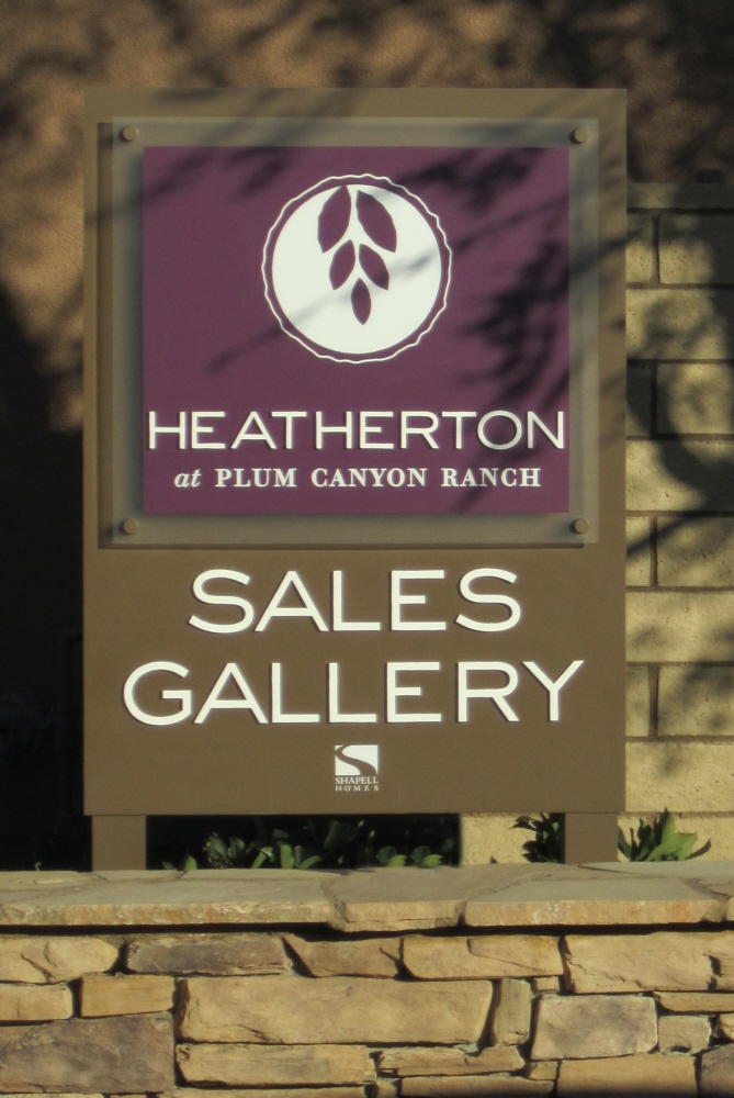 Model Home Signage by Leanne Tucker at Coroflot.com