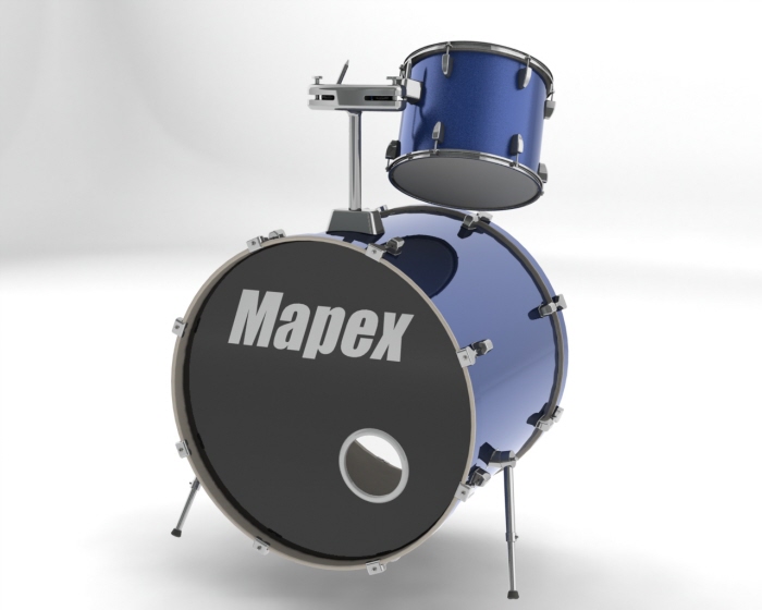 An upload by Alastair Bennett on Coroflot: to the project Mapex Drums