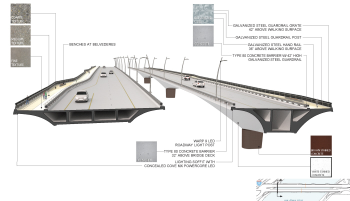 West Mission Bay Bridge by Hunter Ruthrauff at Coroflot.com
