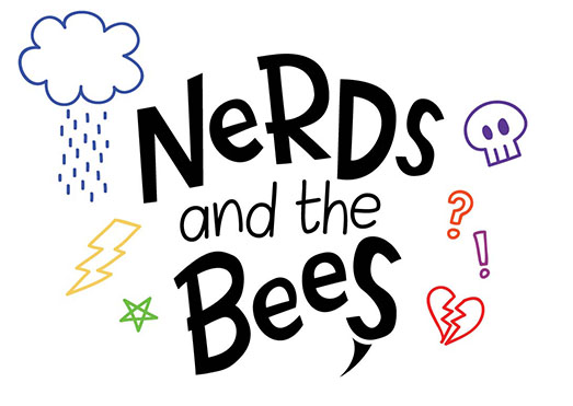 Nerds and the Bees logo by Renee Kimpel at Coroflot.com