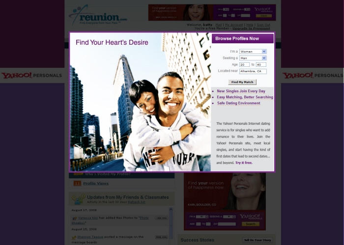 Ad-Homepage takeover by Katty Wu at Coroflot.com