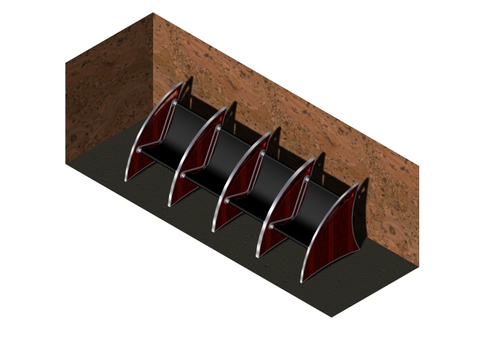 Airport Terminal Seating - Concept Design by Marc Palma at Coroflot.com