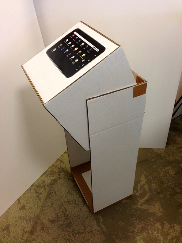 Full Scale Mockup / Prototype by InKi Kim at Coroflot.com