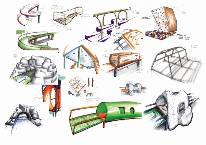 Playcore - Playground Equipment by Austin Melton at Coroflot.com
