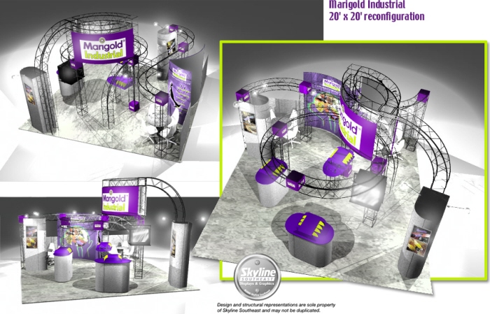 Exhibit & Display Design by Ted Freeman at Coroflot.com