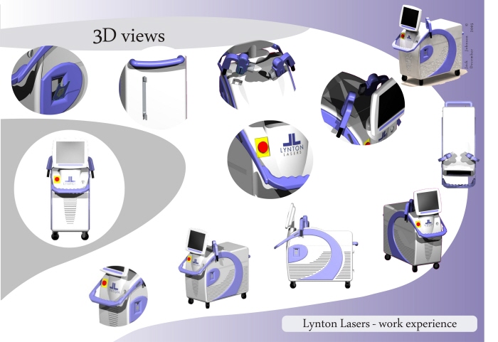 An upload by Jack Johnson on Coroflot: to the project Lynton Lasers Re ...