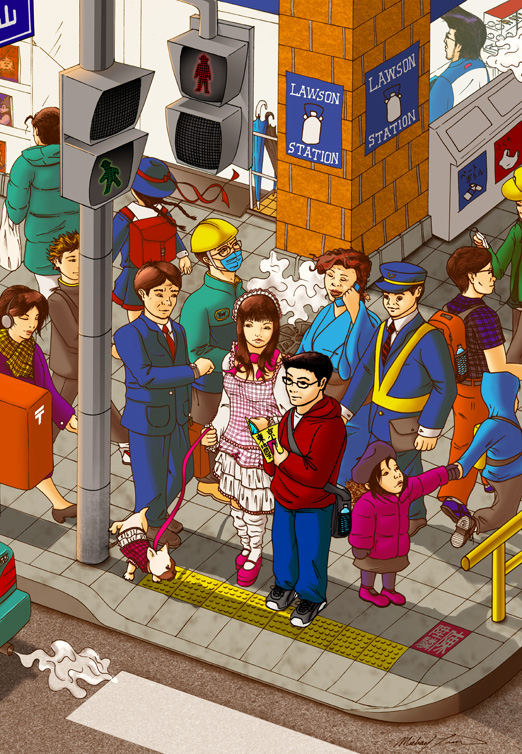 Illustrations by Michael Tran at Coroflot.com