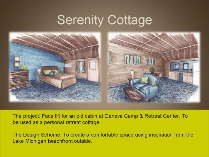 Serenity Cottage by Hannah Dykstra at Coroflot.com