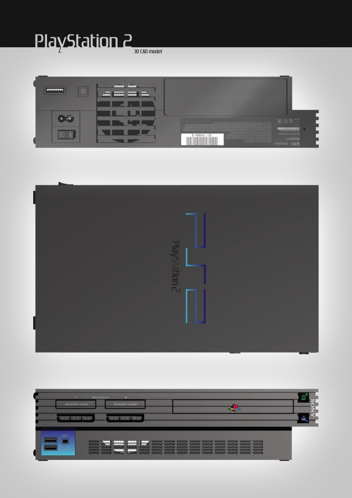 PS2 CAD Model by Joe Goodwin at Coroflot.com