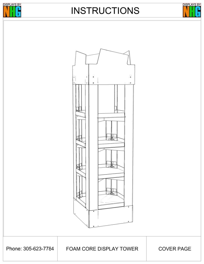 Foam Core Displays by David Alexander Boyd at Coroflot.com
