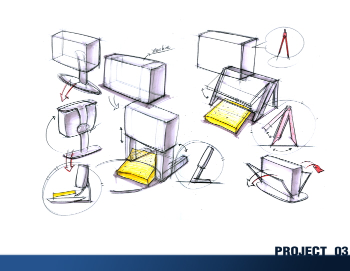 Household Toaster Design Sketches by YU LIU at Coroflot.com