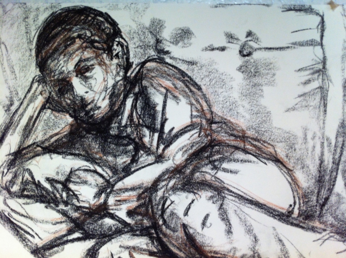 An upload by Jules Ellison on Coroflot: to the project Drawings & Pastels