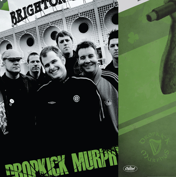 Dropkick Murphys Tour Poster by Benjamin Dekker at Coroflot.com