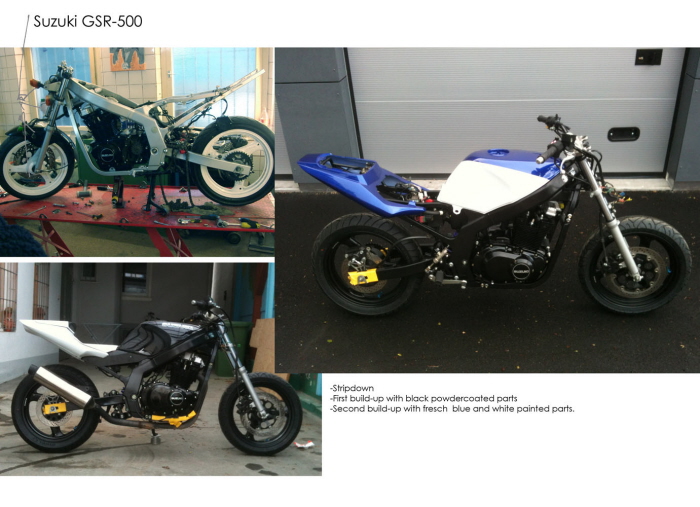 Suzuki GSR500 by Bart van den Bogaard at Coroflot.com