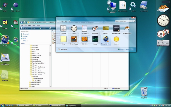 An upload by Robert Morais on Coroflot: to the project WinVista_Delphi