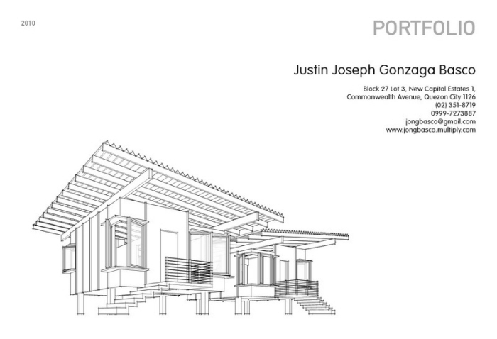 An upload by Justin Joseph Basco on Coroflot: to the project Portfolio