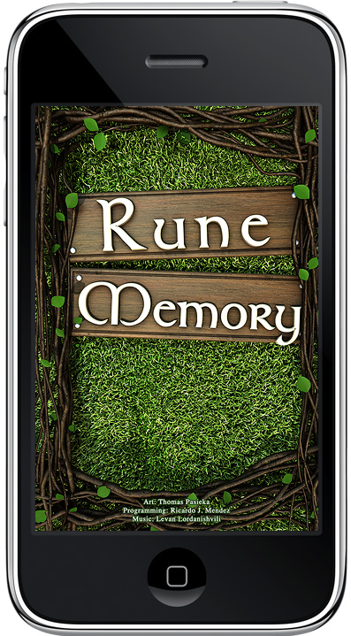 Rune Memory iPhone by Thomas Pasieka at Coroflot.com