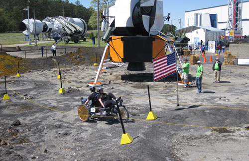 NASA/RISD - Human - Powered Moon Buggy by Matthew Hall at Coroflot.com