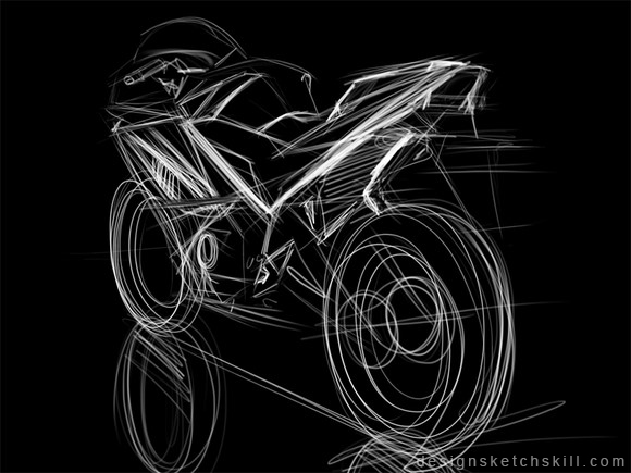 150cc motorcycle design by Yang Design at Coroflot.com
