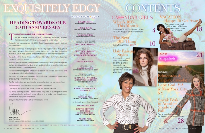 Exquisitely Edgy Magazine VACATION ISSUE 2011 by Dan Bocchino at ...